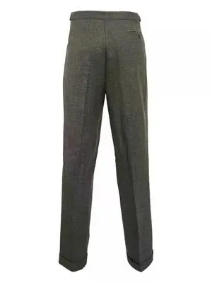 Etro Pleated Wool Trousers