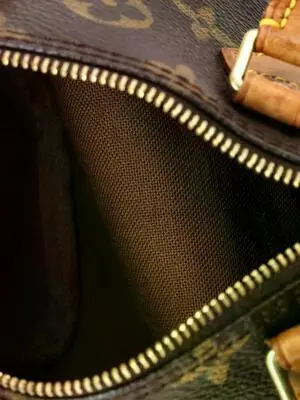 LOUIS VUITTON Speedy Mini Hl Handbag Monogram Canvas - Brown