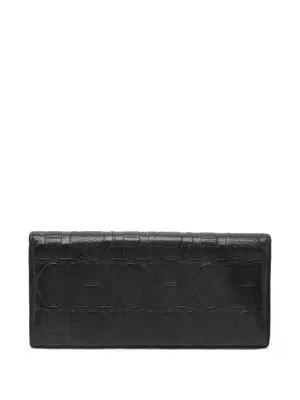Carolina Herrera 2000s Monogram Continental Wallet