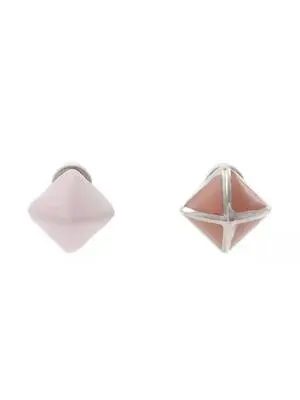 Hermès 2010s Medor Gaine Pm Earrings - Silver