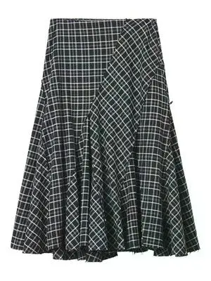 B+AB Checked Skirt