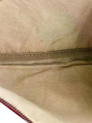 Gucci Logo Printed Leather Belt Bag