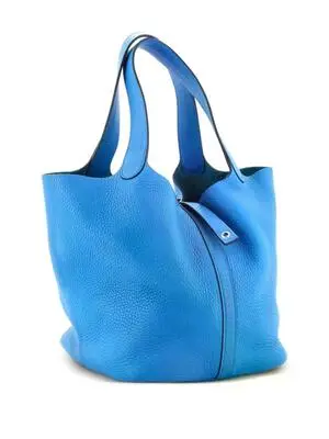 Hermès Picotin Lock Mm Bucket Bag - Blue