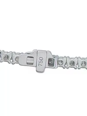 LB EXCLUSIVE 18k White Gold Diamond Tennis Necklace