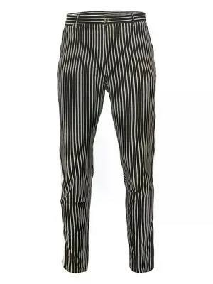 Dolce & Gabbana Striped Cotton Trousers