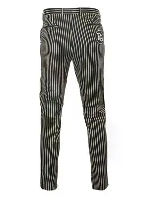 Dolce & Gabbana Striped Cotton Trousers
