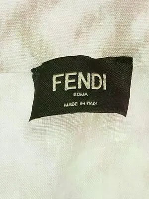 Fendi Geometric-print Linen Set