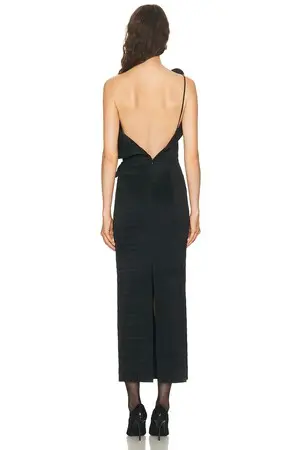 Magda Butrym Strapless Long Dress