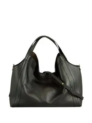 LORISTELLA Serena 2787 Leather Tote Bag - Black