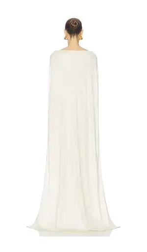 HELSA The Alva Caped Jersey Dress