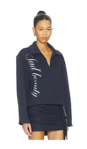 ZEMETA Sad Beauty Oversize Pullover