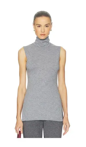 Sleeveless Turtleneck