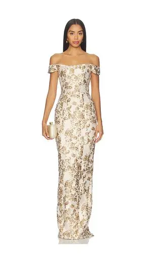 Sau Lee Off The Shoulder Evening Dresses