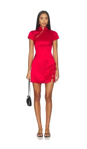 SAU LEE Dresses with Front Slit