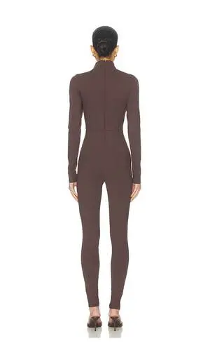 Susana Monaco Carryover Mock Neck Jumpsuit