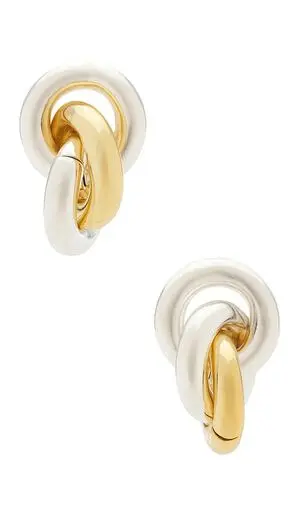 UNCOMMON MATTERS Tendril Earrings - Silver & Gold