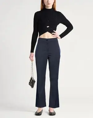 Iceberg Bootcut Pants With Side Seam Stripes