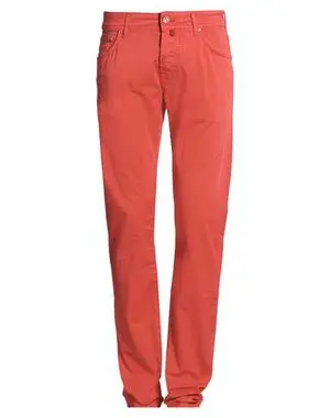 JACOB COHЁN Casual Twill Pants - Red