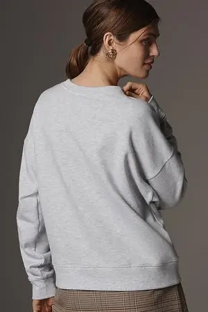 Maeve X Tulastra Studio Graphic Sweatshirt - Light Grey