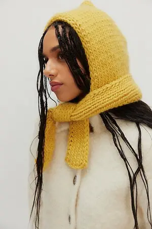 HJK STUDIO Wool Hood - Honey