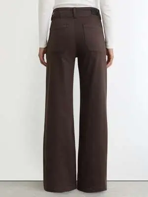 Paige Soft-stretch Wide-leg Jeans