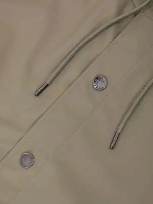 Rains Waterproof Long Rain Jacket - Drift