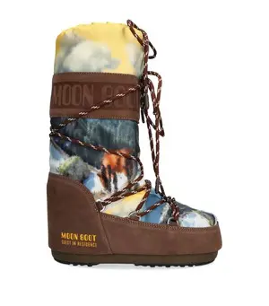 Moon Boot Printed Boots For Women