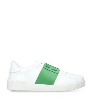 Valentino Garavani Leather Open Sneakers