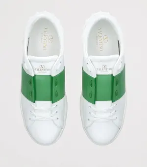 Valentino Garavani Leather Open Sneakers
