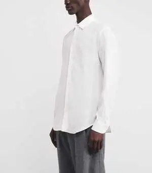 Emporio Armani Linen Logo Shirt