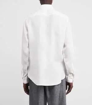 Emporio Armani Linen Logo Shirt