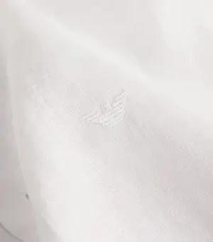Emporio Armani Linen Logo Shirt