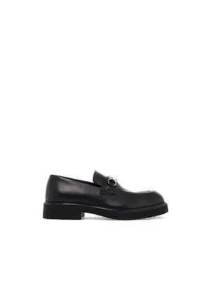 FERRAGAMO Salvatore Ferragamo Leather Sneakers - Black