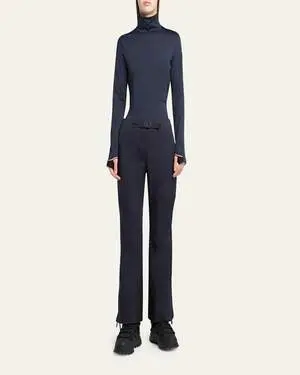 Moncler Polartec Base Layer Turtleneck - Navy