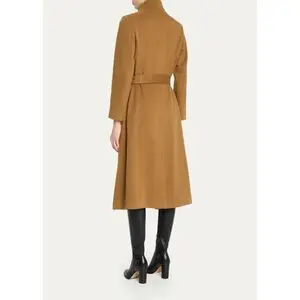 Fleurette Rhea Wool Maxi Coat