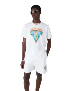 Casablanca Innocence Triangle Short Sleeve T-shirt - Multicolor