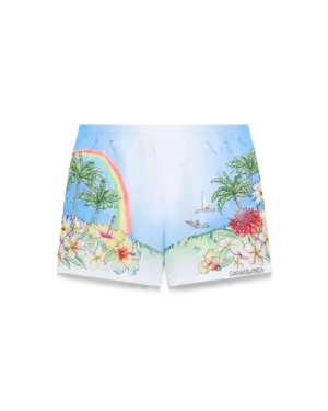 Casablanca Aloha Printed Swim Shorts - Multicolor