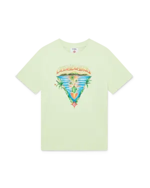 Casablanca Innocence Triangle Short Sleeve T-shirt - Multicolor
