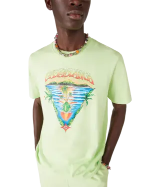 Casablanca Innocence Triangle Short Sleeve T-shirt - Multicolor