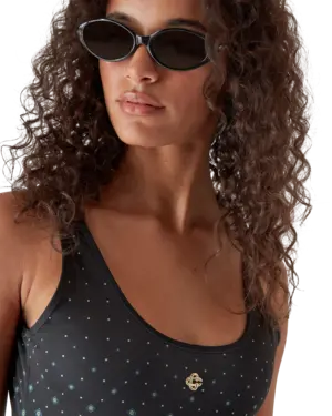 Casablanca Monogram Printed Swimsuit