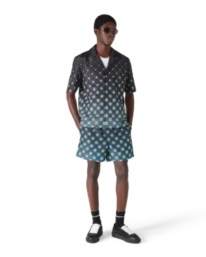 Casablanca Monogram Print Swim Shorts