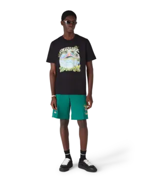 Casablanca Volcano Short Sleeve T-shirt - Multicolor