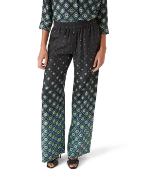 Casablanca Degrade Monogram Silk Trousers