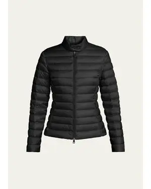 Moncler Igelle Slim Short Down Jacket - Black