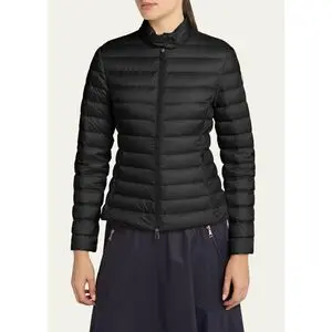 Moncler Igelle Slim Short Down Jacket - Black