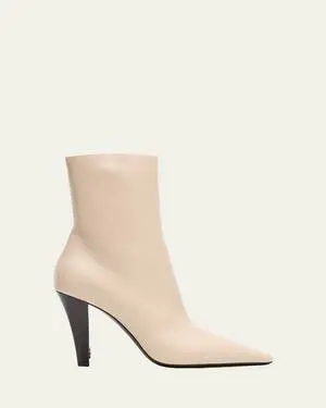 Saint Laurent Jill Leather Booties