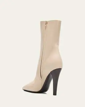 Saint Laurent Jill Leather Booties