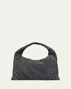 Bottega Veneta Small Hop Shoulder Bag - Graphite
