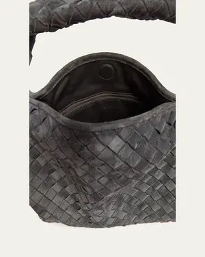 Bottega Veneta Small Hop Shoulder Bag - Graphite