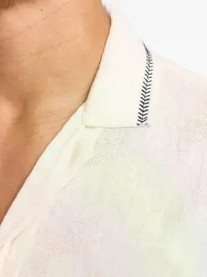 Orlebar Brown Maitan Embroidered Shirt - White